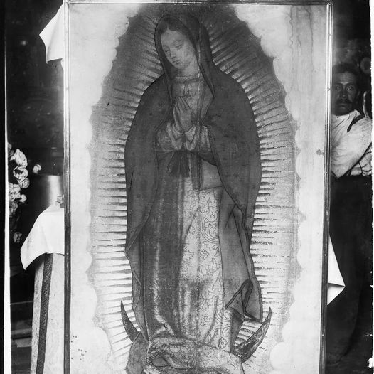 First Photo ever Taken of Image of Our Lady of Guadalupe Shares ...